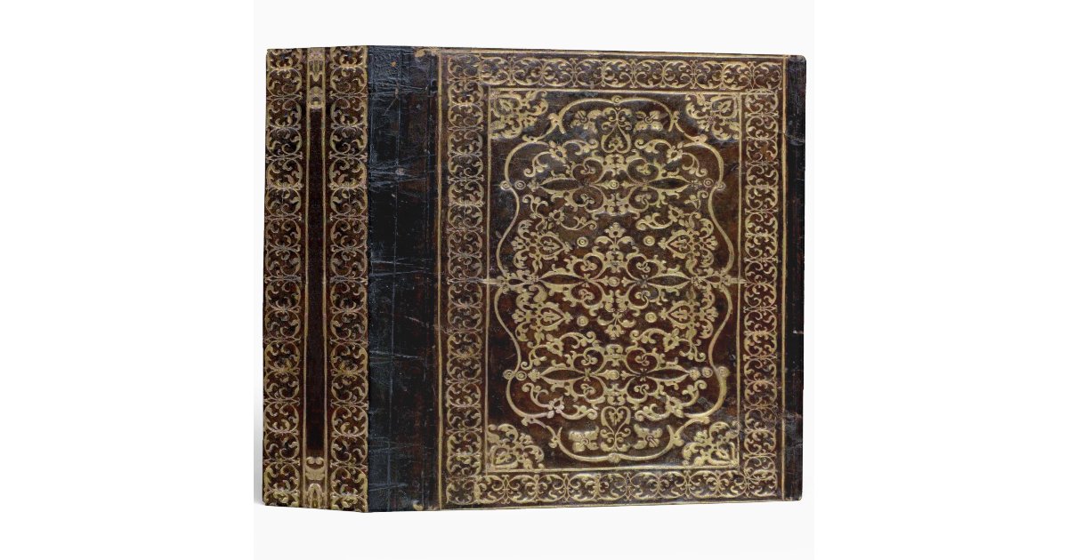 Falln Gilded Leather Tome Book Binder | Zazzle