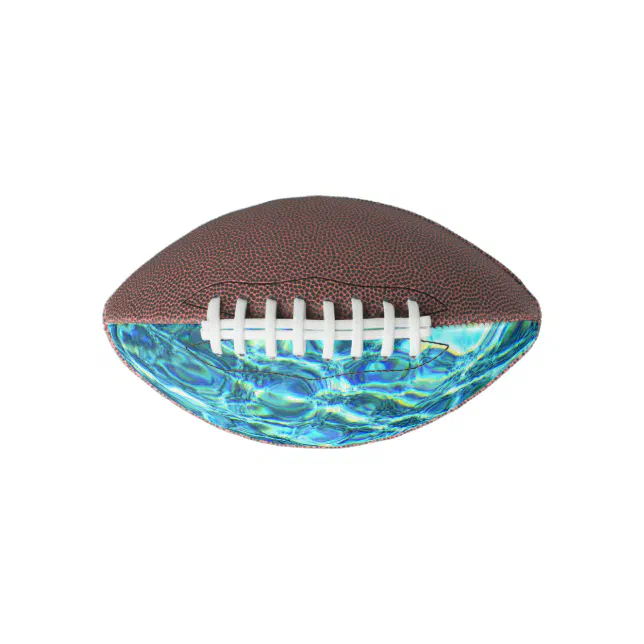 Falln Shimmering Water Football | Zazzle
