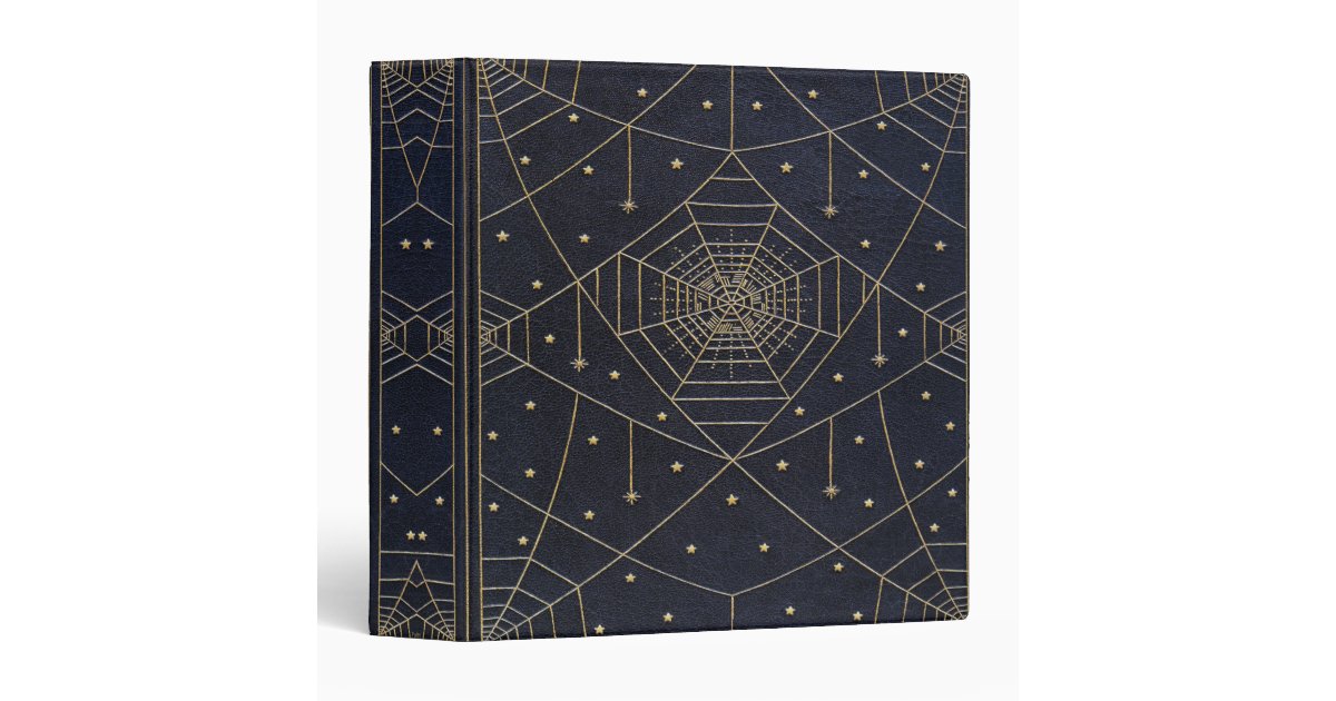 Falln Spider Silk Stars Book Binder | Zazzle
