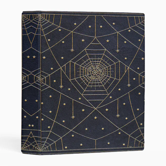 Falln Spider Silk Stars Book Mini Binder | Zazzle