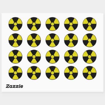 Fallout Classic Round Sticker | Zazzle