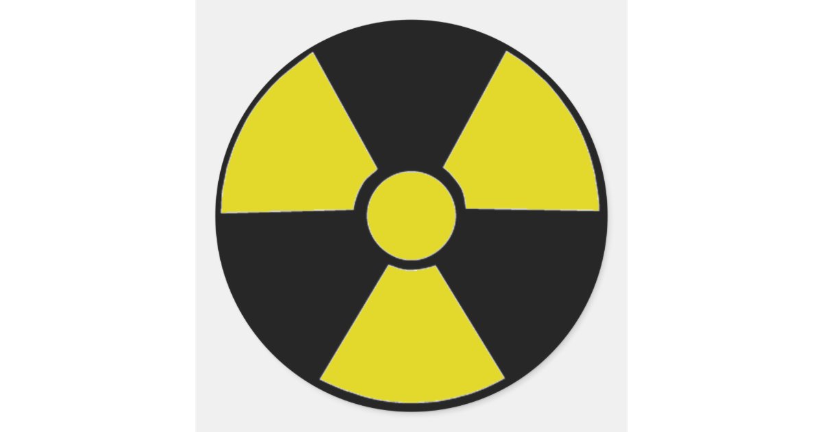 Fallout Classic Round Sticker | Zazzle