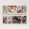 Family 10 Multiple Photo Best Grandma Ever Jigsaw Puzzle | Zazzle