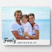 Family Beach Vacation Photo Plaque | Zazzle