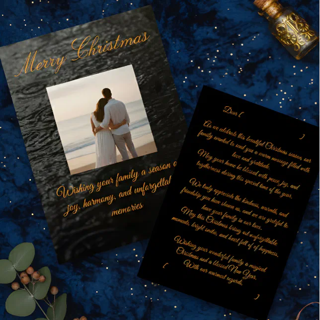 Family Christmas Card – Editable Design | Zazzle