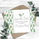 Family Christmas Party Save the Date Tree Postcard | Zazzle
