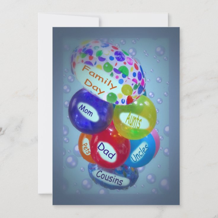 Family Day Invitation | Zazzle