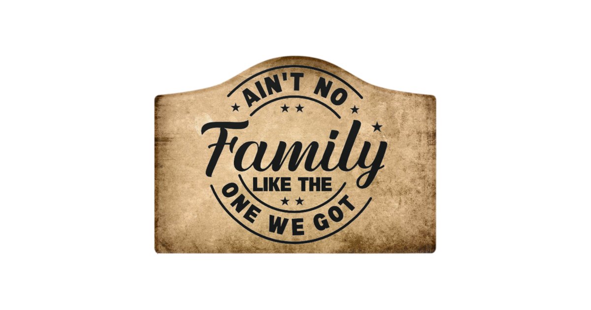 Family Door Sign | Zazzle