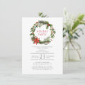 Family Festive Christmas Holiday Reunion Party Invitation | Zazzle