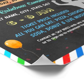 Family Fun Day in School template Poster | Zazzle