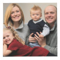 Family is everything Custom Family Photos & Name Cube | Zazzle
