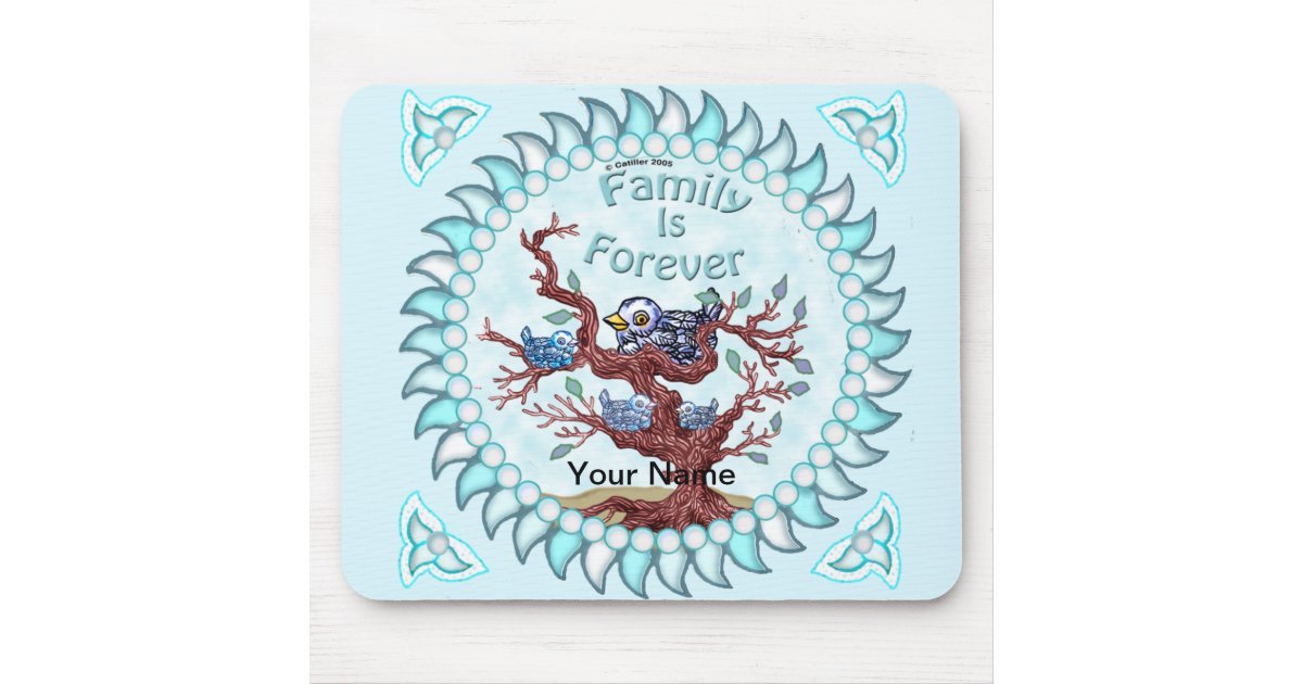 Family is Forever Mouse Pad | Zazzle