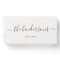 Family Name Simple Handwritten Calligraphy Wooden Box Sign | Zazzle