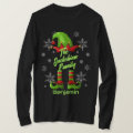 Family Name Year Reunion Matching Christmas Elf T-Shirt | Zazzle