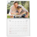 Family Photo Calendar, Editable Custom Calendar | Zazzle