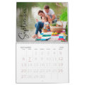 Family Photo Calendar, Editable Custom Calendar | Zazzle