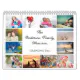 Family Photo Calendar, Editable White Calendar | Zazzle