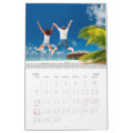 Family Photo Calendar, Editable White Calendar | Zazzle