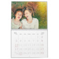 Family Photo Calendar, Editable White Calendar | Zazzle