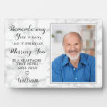 Family Photo Remembrance Memorial Plaque | Zazzle