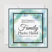 Family Photo Shoot Invitation | Zazzle