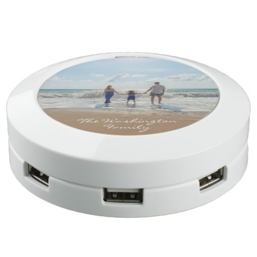 Family Photo USB Charging Station | Zazzle