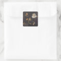 Family Portrait Square Sticker | Zazzle