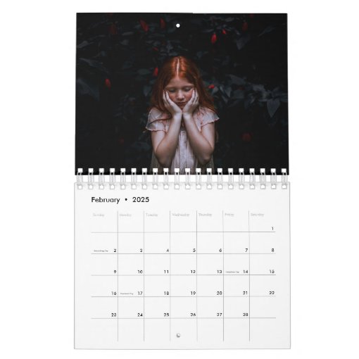 Family Portraits or Personal Photo Calendar | Zazzle