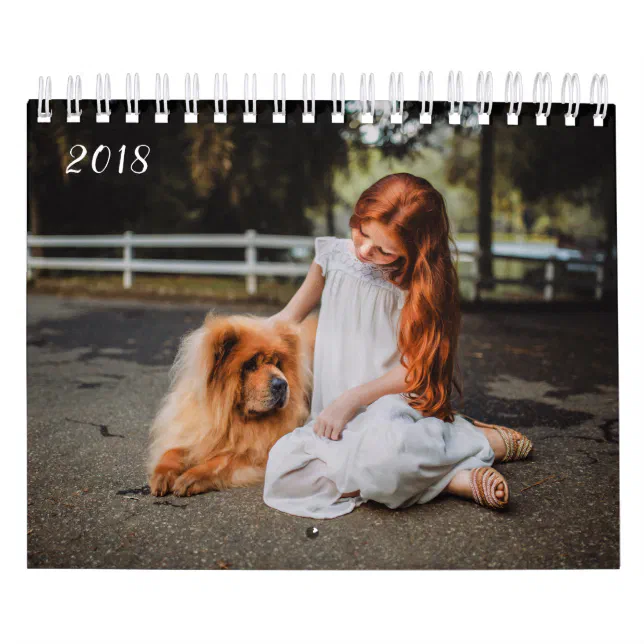Family Portraits or Personal Photo Calendar | Zazzle