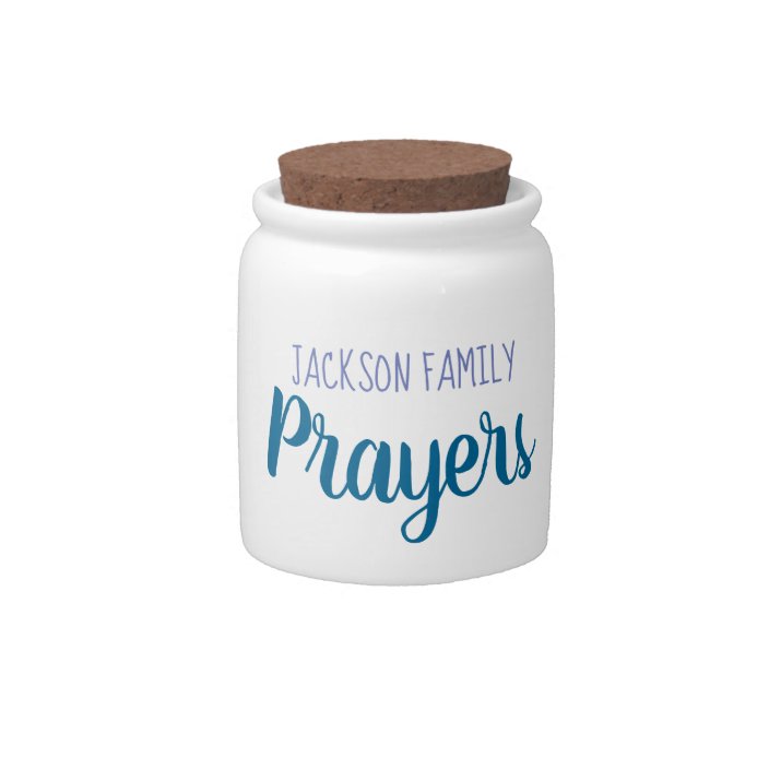 Family Prayers Prayer Jar | Zazzle.com