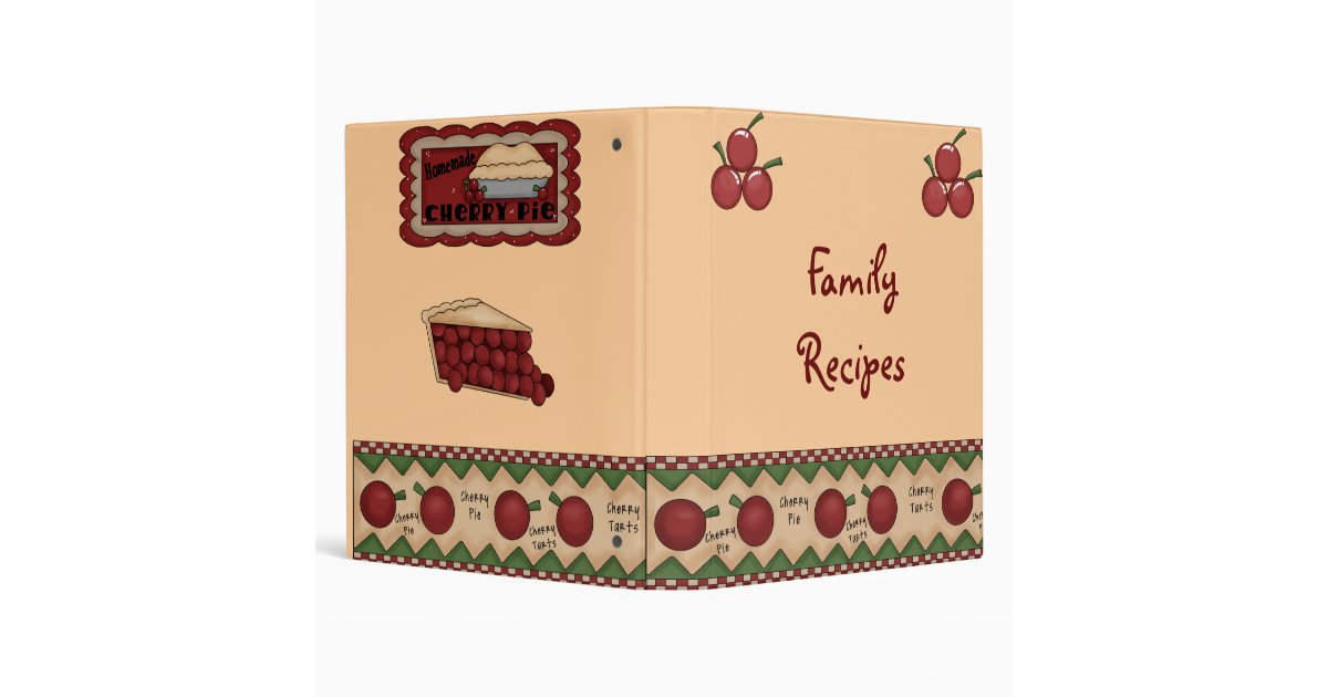 Family Recipe Binder | Zazzle