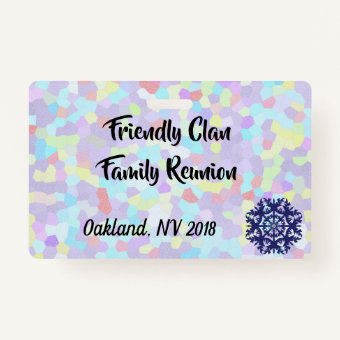 Family Reunion Badge | Zazzle