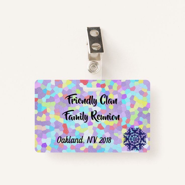 Family Reunion Badge | Zazzle