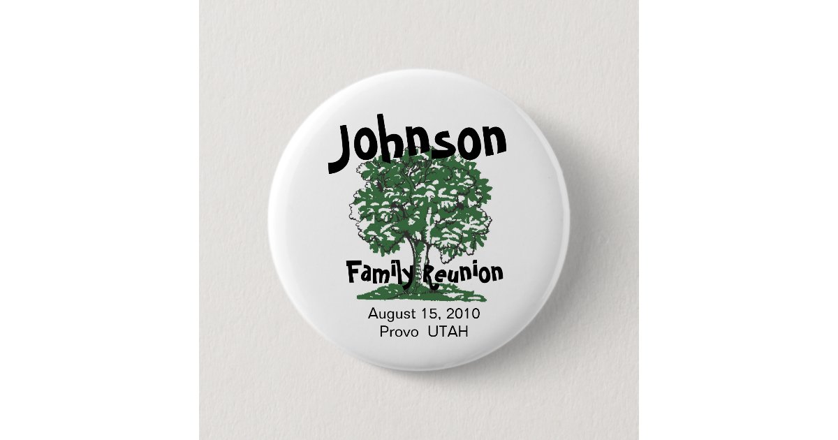 FAMILY REUNION Buttons | Zazzle