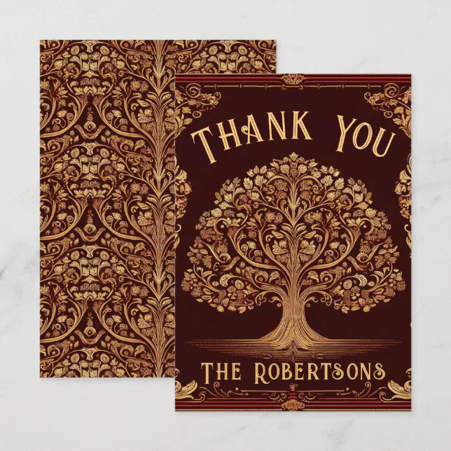 Family Reunion Collection Thank You Card | Zazzle