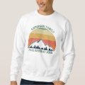 Family Reunion Custom Fall Retreat Cool Sunset Sweatshirt | Zazzle