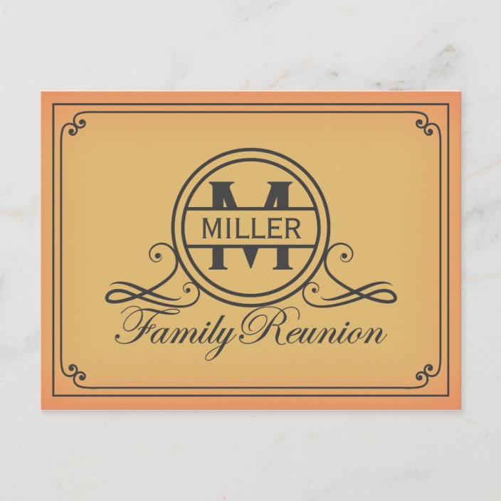 Family Reunion Design Postcard | Zazzle.com