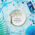 Family Reunion Family Tree Personalized Paper Plates | Zazzle