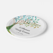 Family Reunion Family Tree Personalized Paper Plates | Zazzle