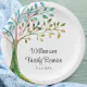 Family Reunion Family Tree Personalized Paper Plates | Zazzle