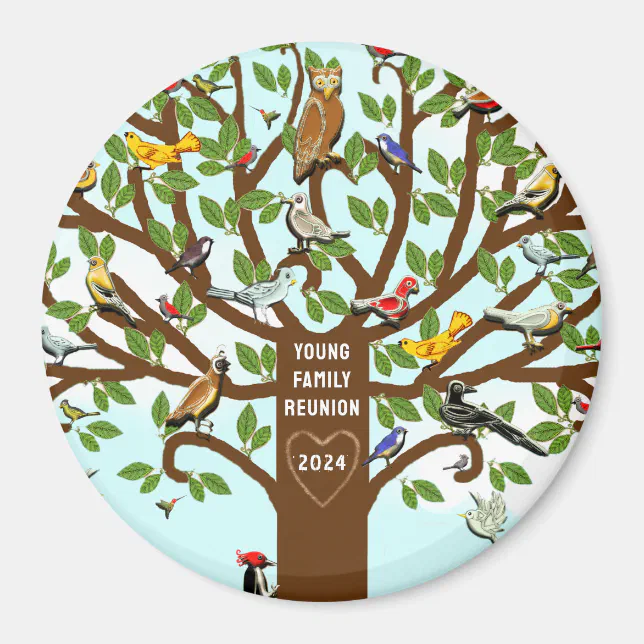 Family Reunion Favors Magnet | Zazzle