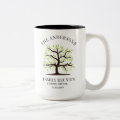 Family Reunion Genealogy Tree With Date Custom Two-Tone Coffee Mug | Zazzle