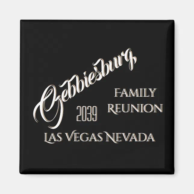 Family Reunion Magnet | Zazzle