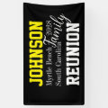 Family Reunion Modern Typography Party Banner | Zazzle