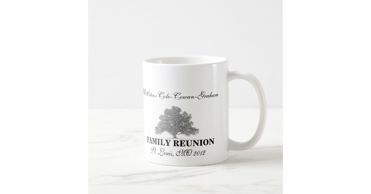 family reunion mugs | Zazzle