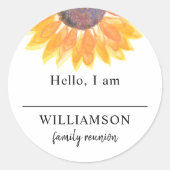 Family Reunion Name Tag | Zazzle