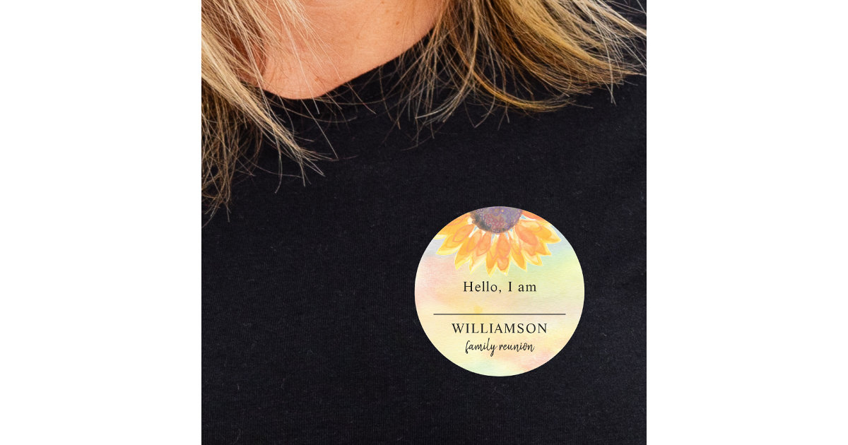 Family Reunion Name Tag | Zazzle
