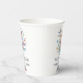 Family Reunion Personalized Family Tree Paper Cup | Zazzle