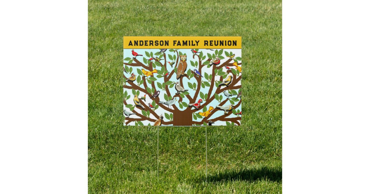 Family Reunion Sign | Zazzle