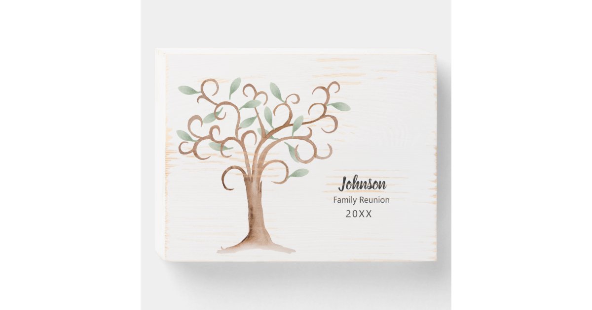 Family Reunion Wood Sign | Zazzle